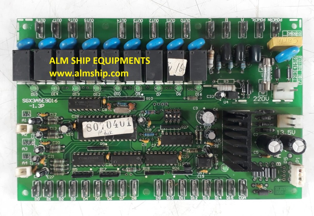 Elecon SGX3A5E9D16-1.3P Pcb Card I ALM SHIP EQUIPMENT